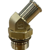 Dynacraft 45 Degree Fitting 3/4" Hose Bead | V38-1090 – Peterbilt Parts